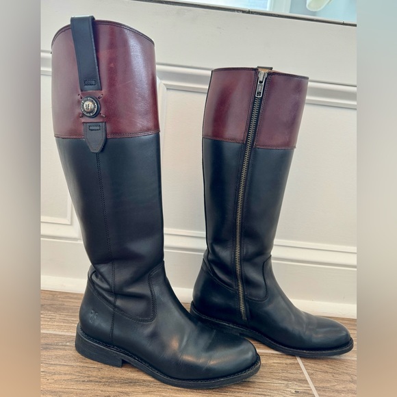 Frye | Shoes | Frye Jaden Button Tall Boots Wide Calf Size 55 | Poshmark